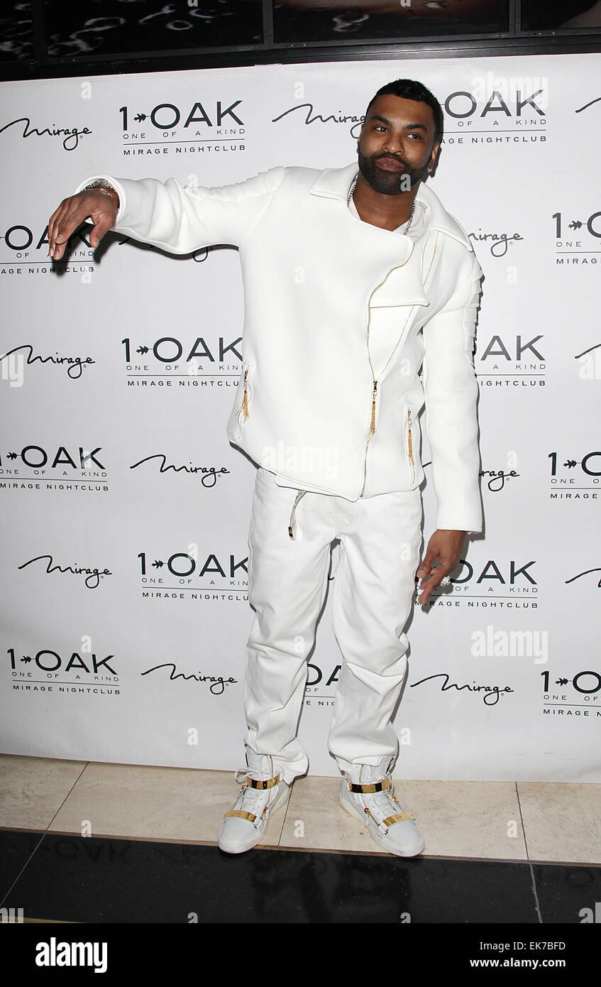 Las Vegas, Nevada, USA. 7th Apr, 2015. Singer-songwriter Ginuwine hosts ...