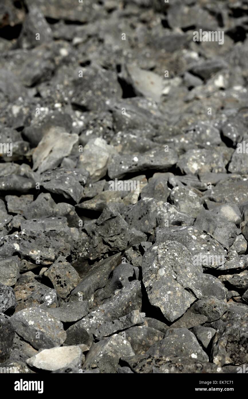 Dark gray stones rough texture Stock Photo - Alamy