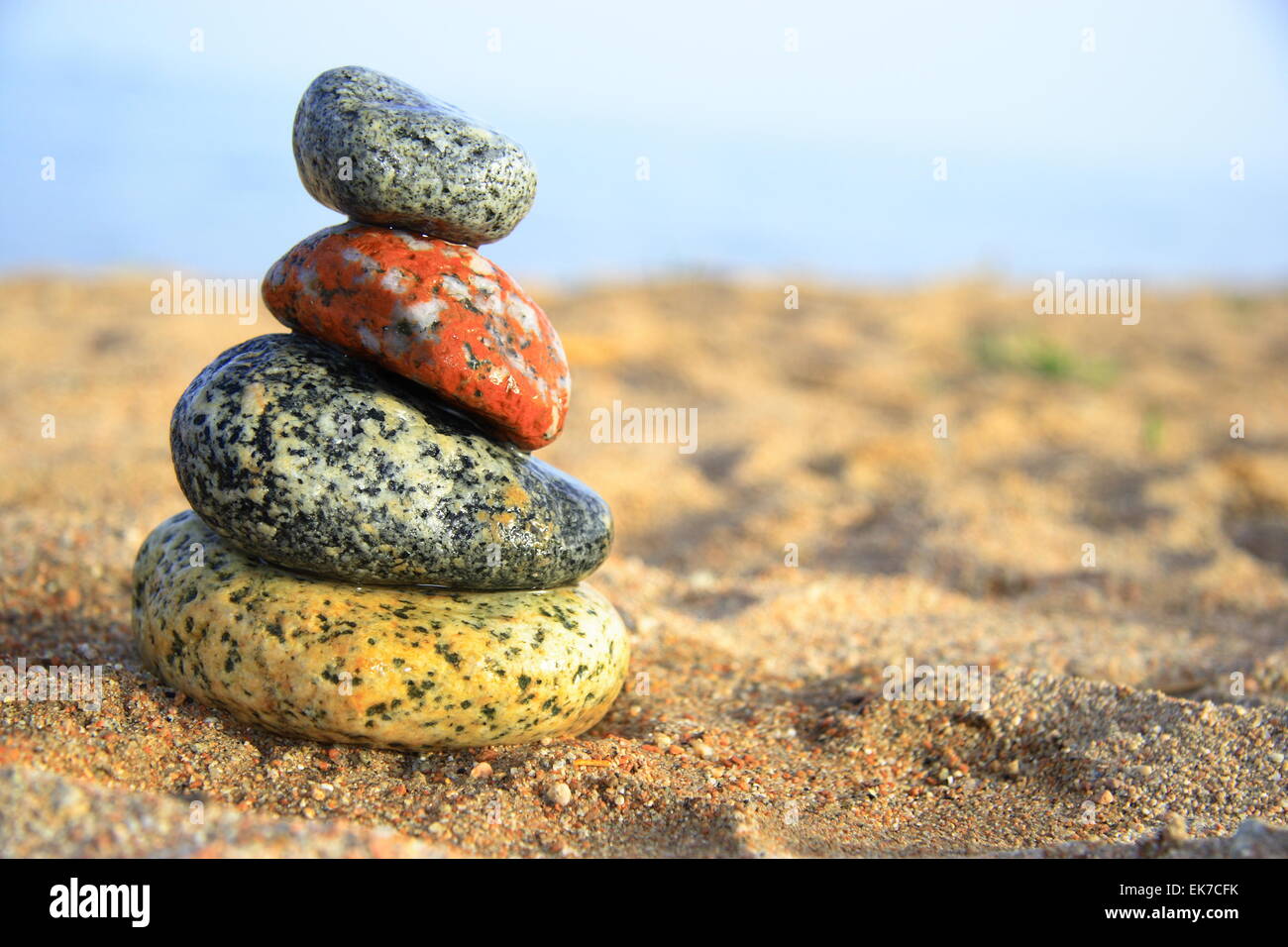 Pebble stones on sea beach hi-res stock photography and images - Alamy
