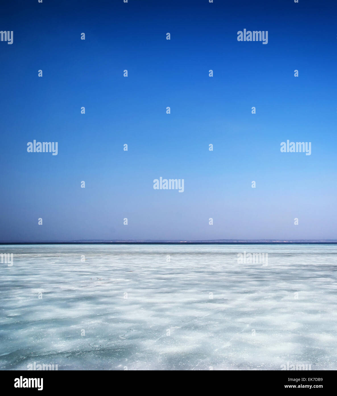 Field of ice. Nature composition Stock Photo - Alamy