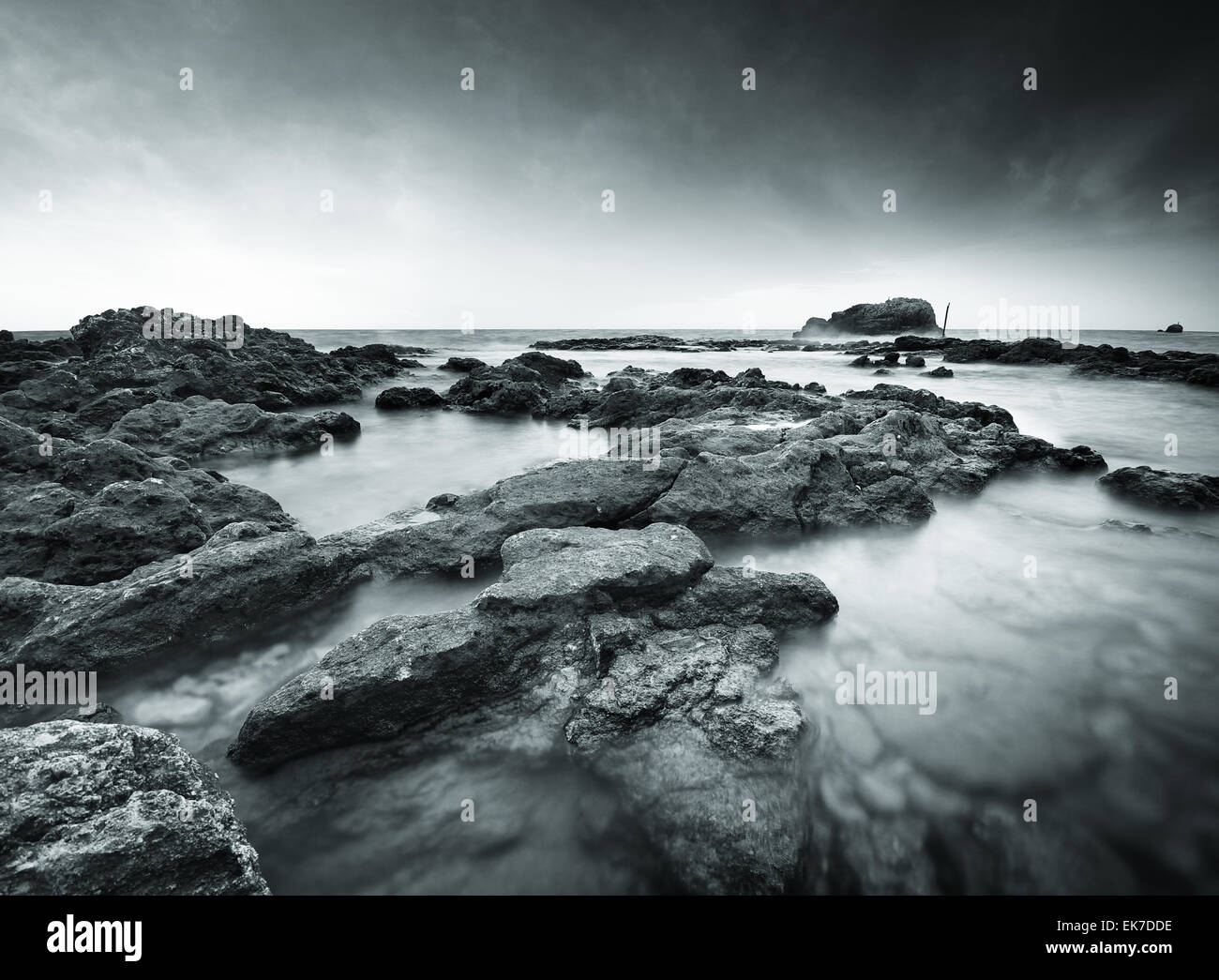 Beautiful seascape.Composition of nature Stock Photo - Alamy