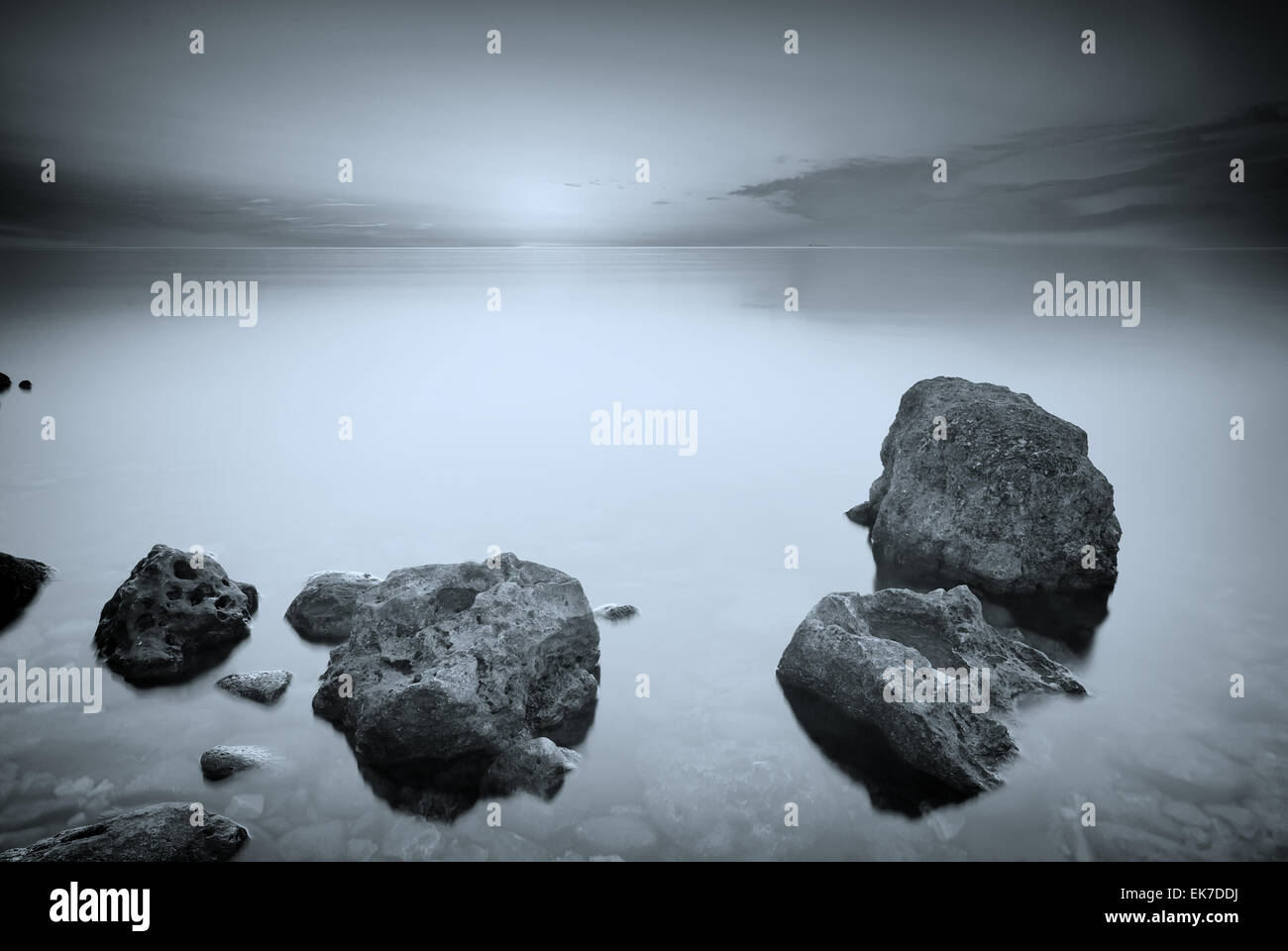 Beautiful seascape. Composition of nature Stock Photo - Alamy