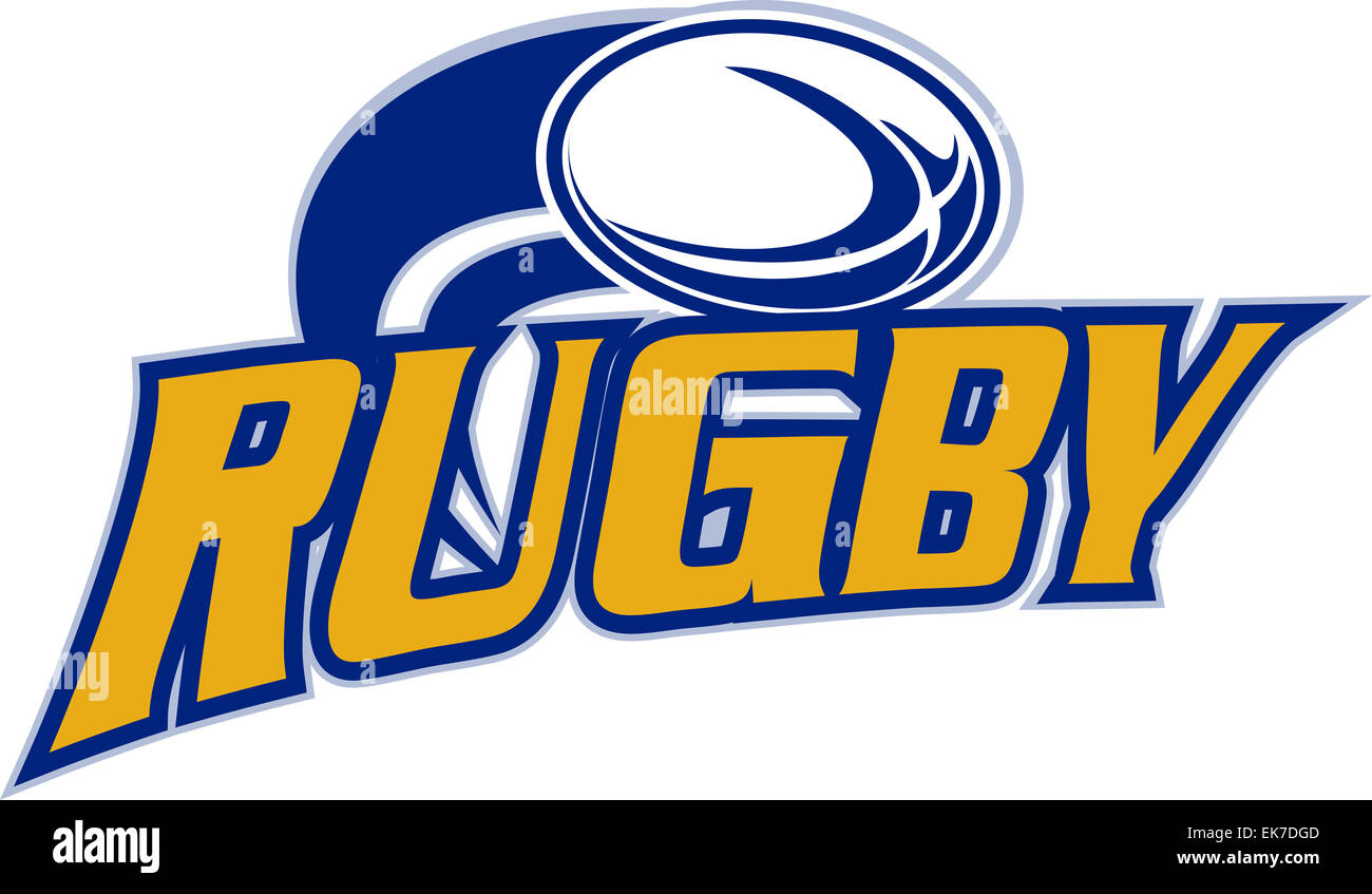 rugby ball flying Stock Photo - Alamy