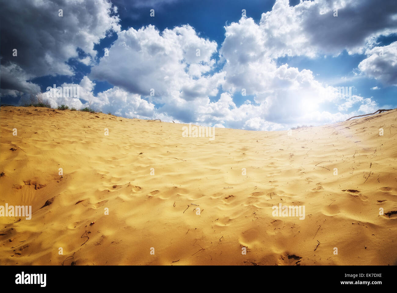 Sand in desert. Composition of nature Stock Photo - Alamy
