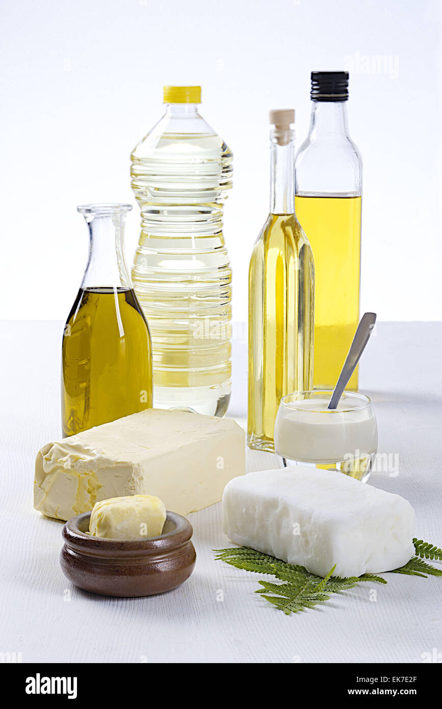 Olive oil butter margarine hi-res stock photography and images - Alamy
