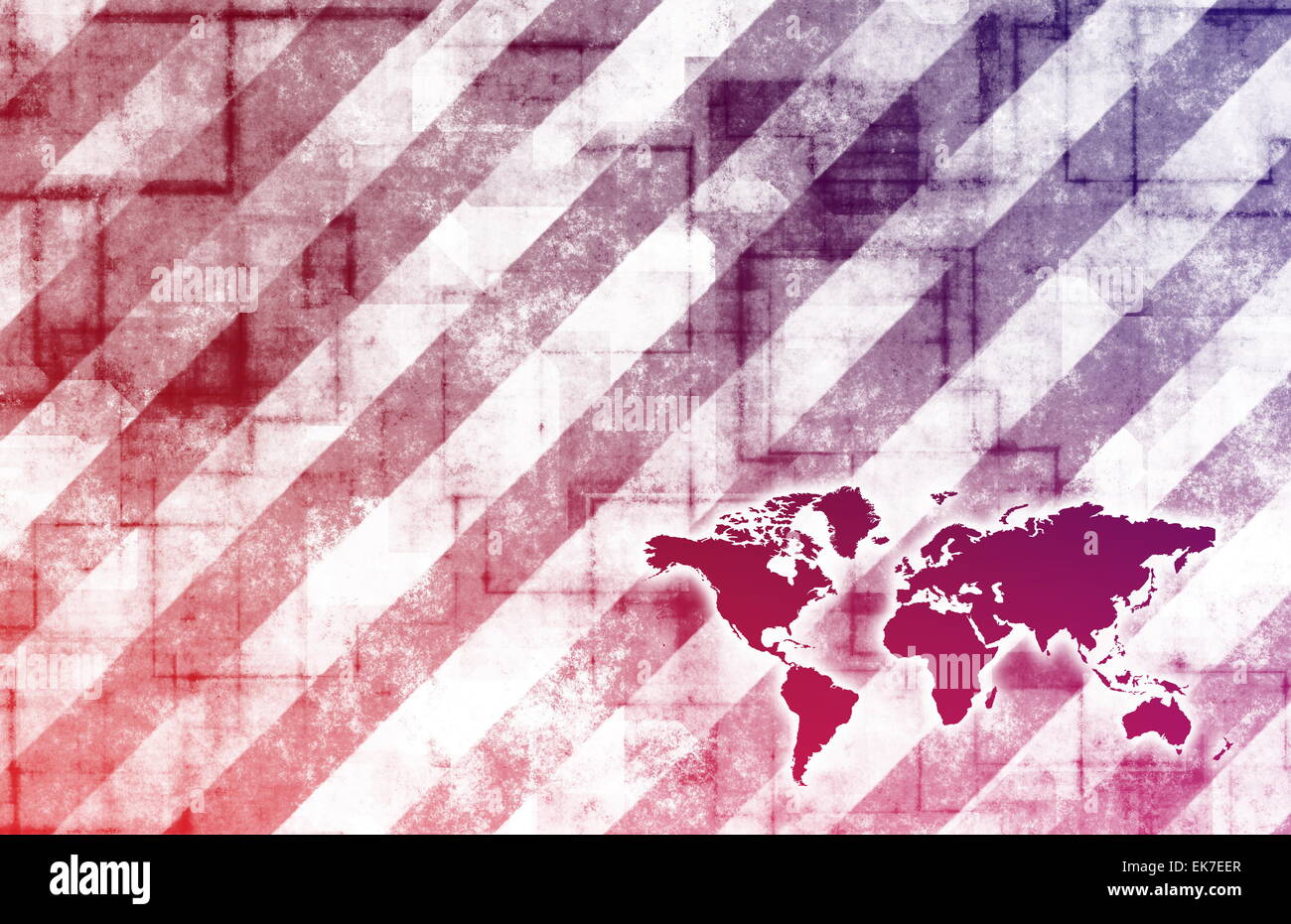 Global Business Abstract Background Stock Photo - Alamy