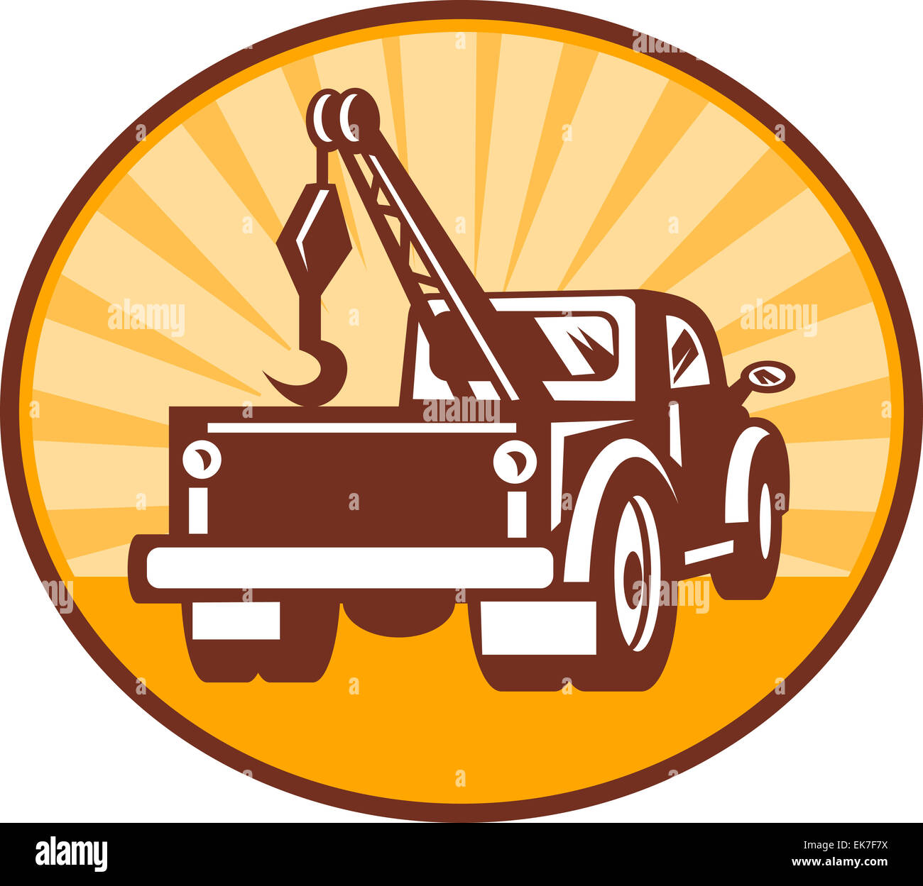 Wrecker truck hi-res stock photography and images - Alamy
