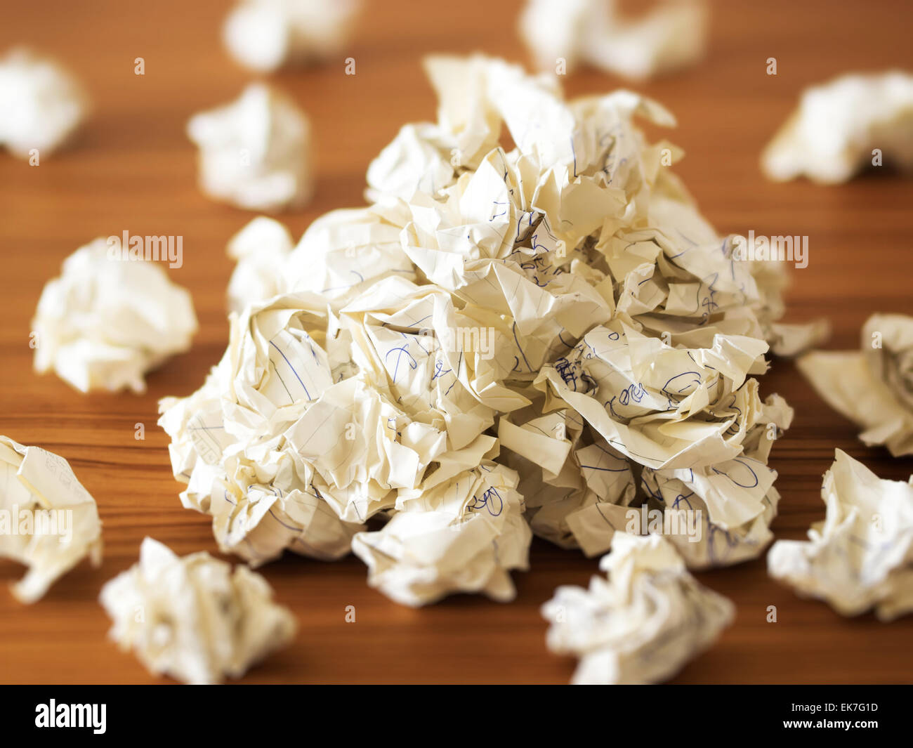 Crumpled paper ball waste hi-res stock photography and images - Alamy