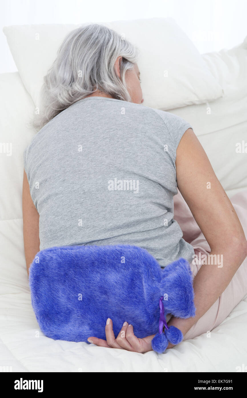 Back pain senior Stock Photo - Alamy
