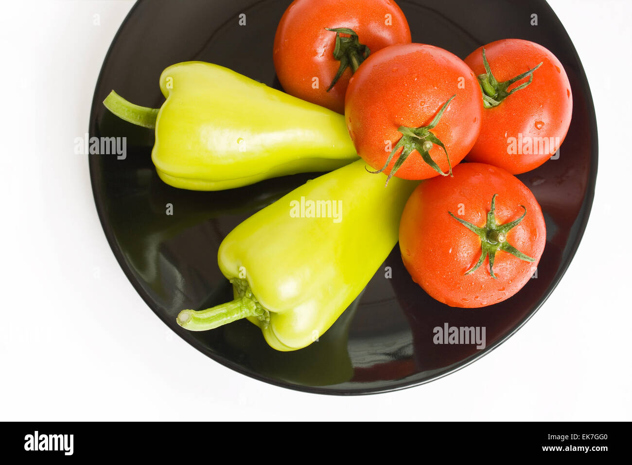 Ceramic Red Green Peppers High Resolution Stock Photography and Images ...