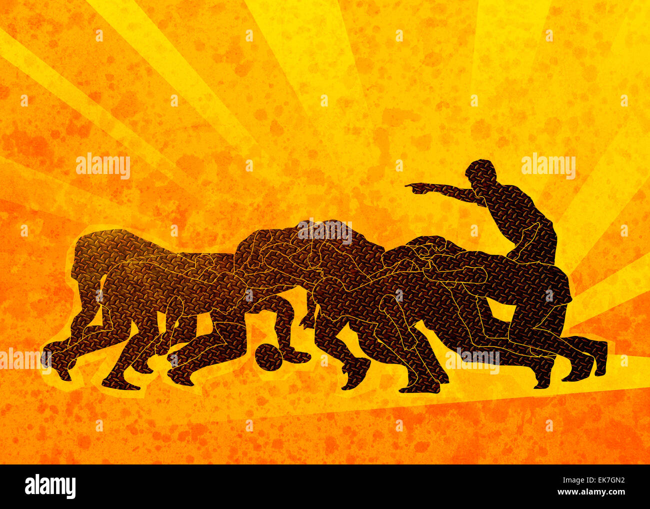 rugby player in scrum Stock Photo - Alamy