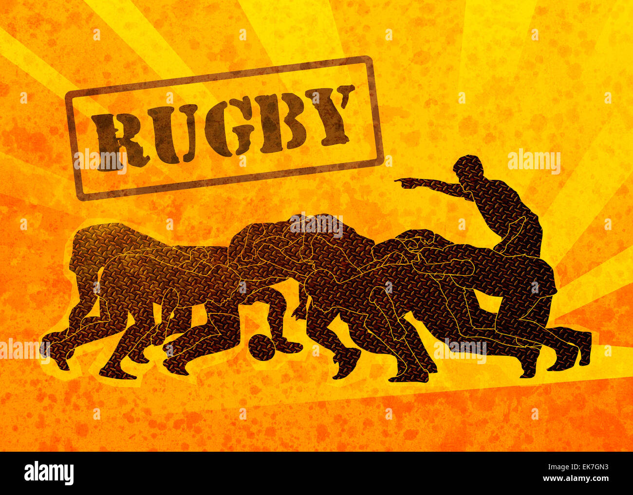 Rugby players engage hi-res stock photography and images - Alamy