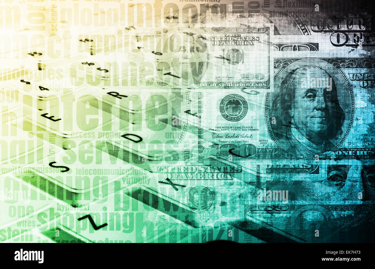 Internet Abstract Background Stock Photo - Alamy