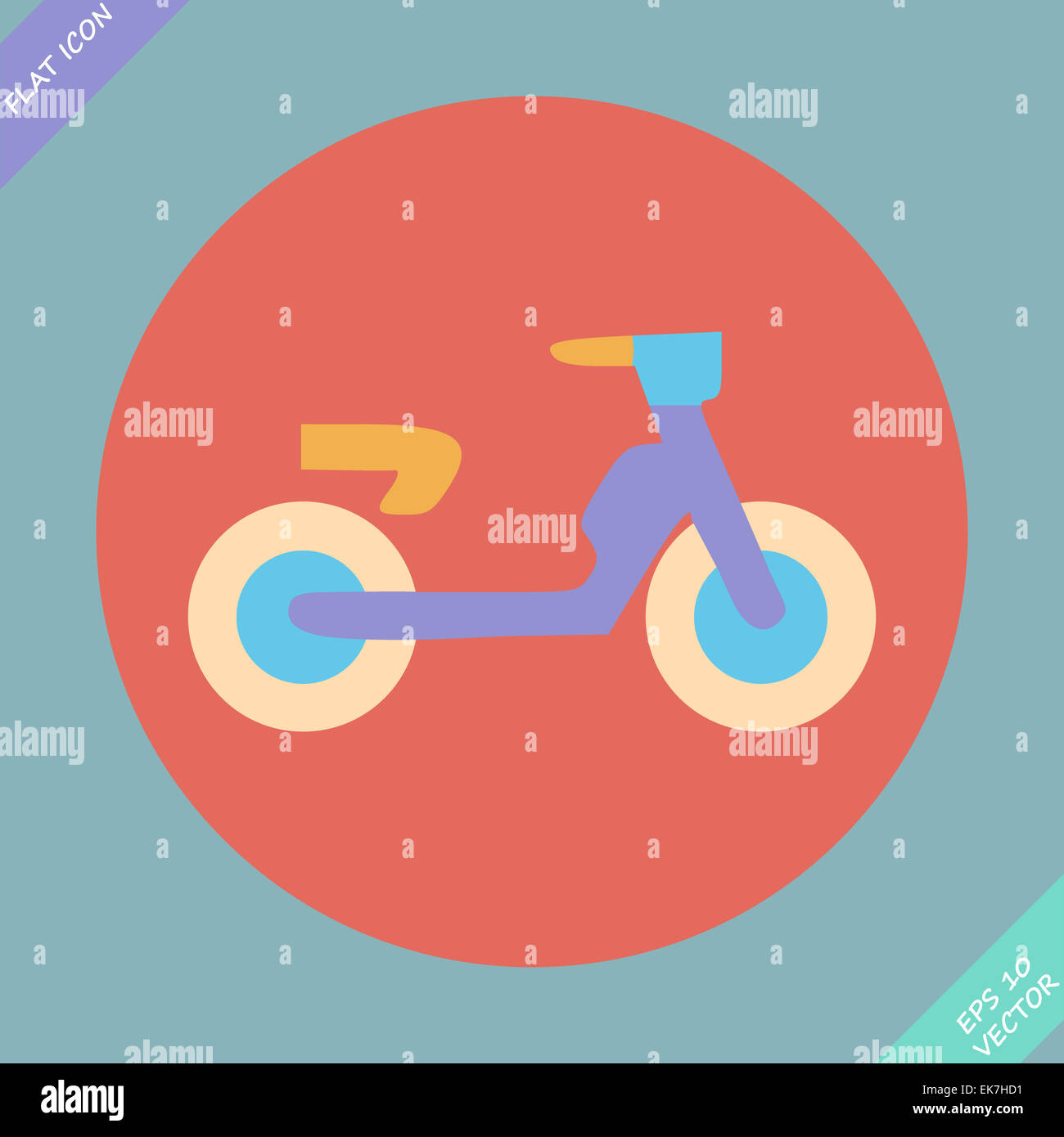 Transportation Flat Icon. Vector Pictogram Stock Photo - Alamy