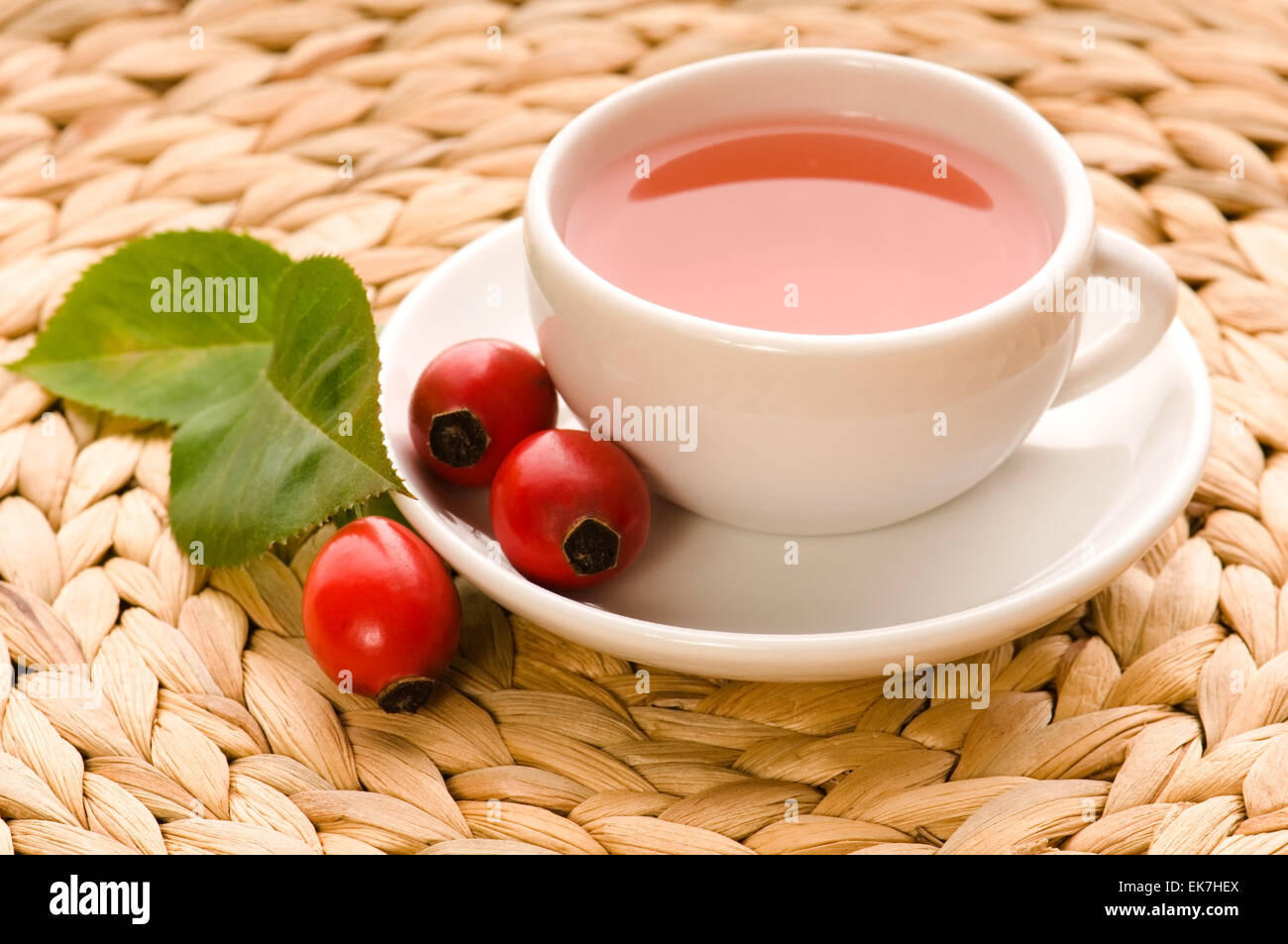 rose hip tea Stock Photo - Alamy