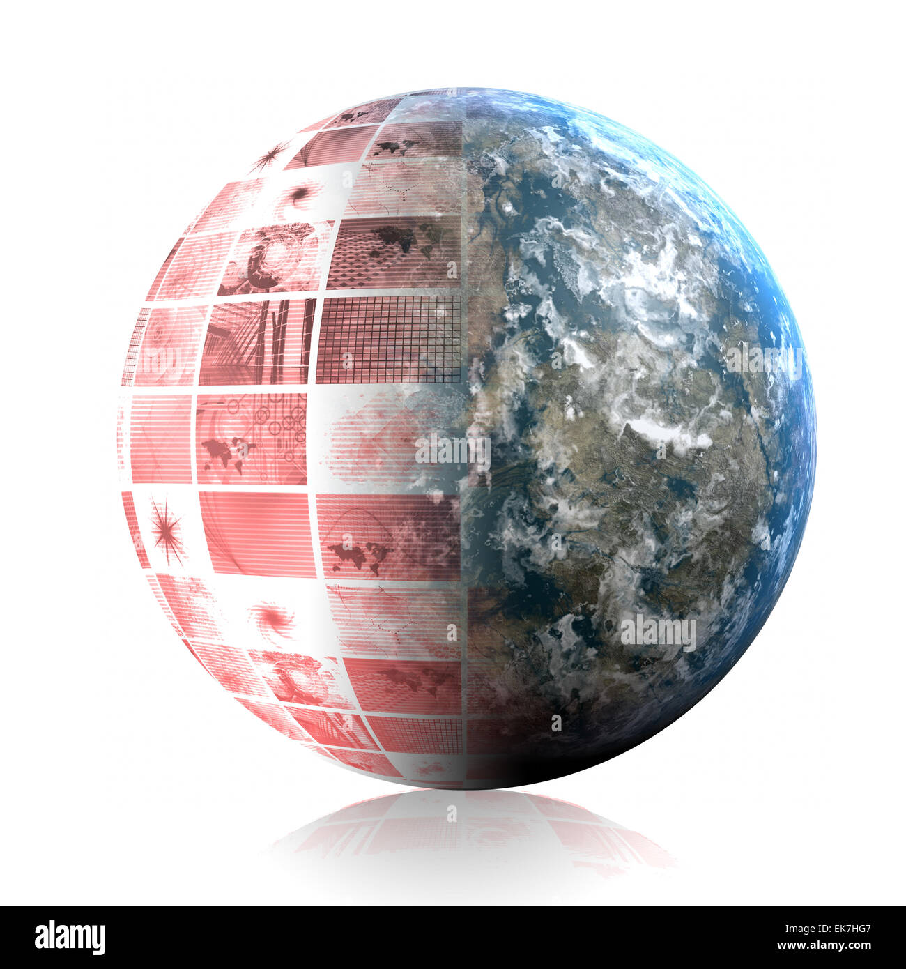 Global Business Abstract Background Stock Photo - Alamy
