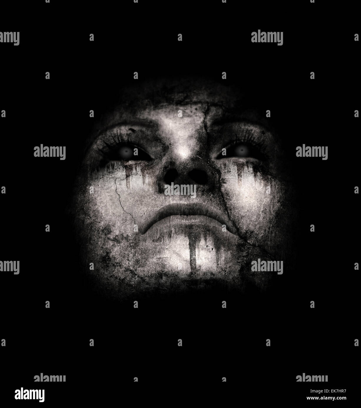 Scream for help Stock Photo - Alamy