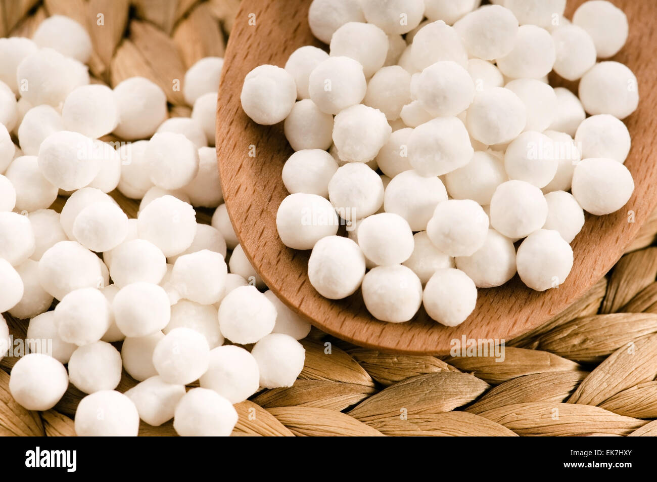 white tapioca pearls Stock Photo - Alamy