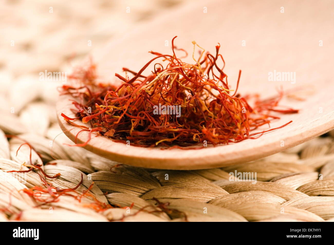 safran. herbs and spices Stock Photo - Alamy