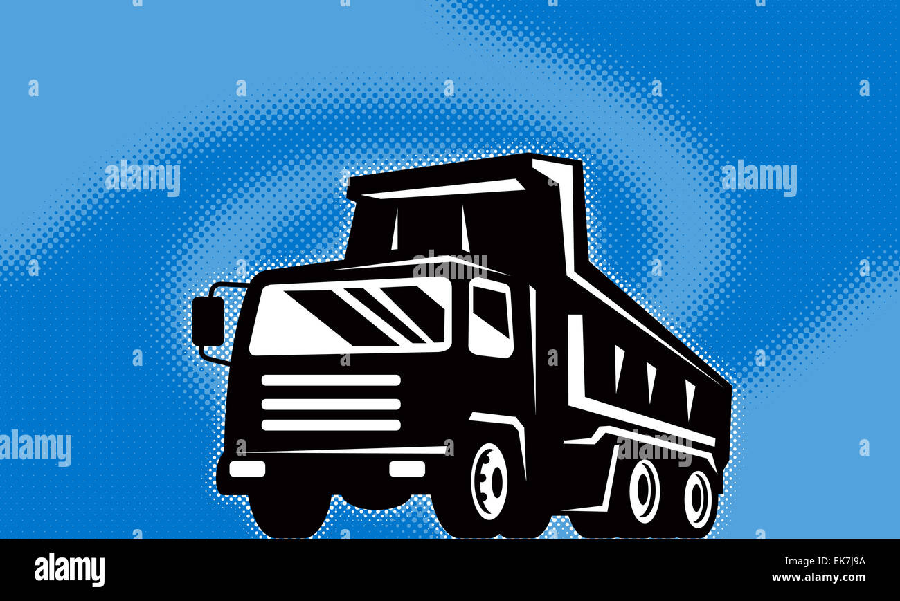 construction dump truck lorry Stock Photo - Alamy