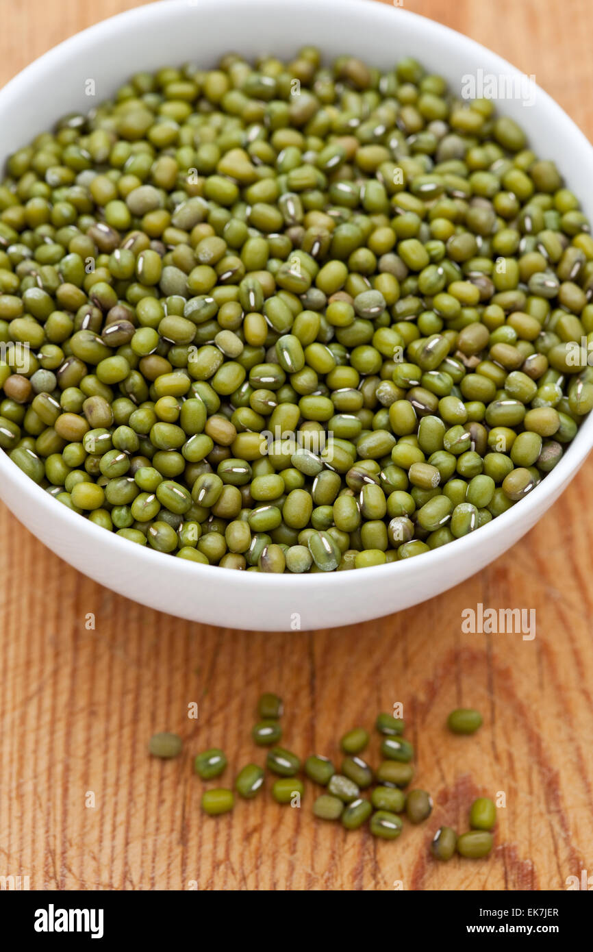 Dried mung beans Stock Photo - Alamy
