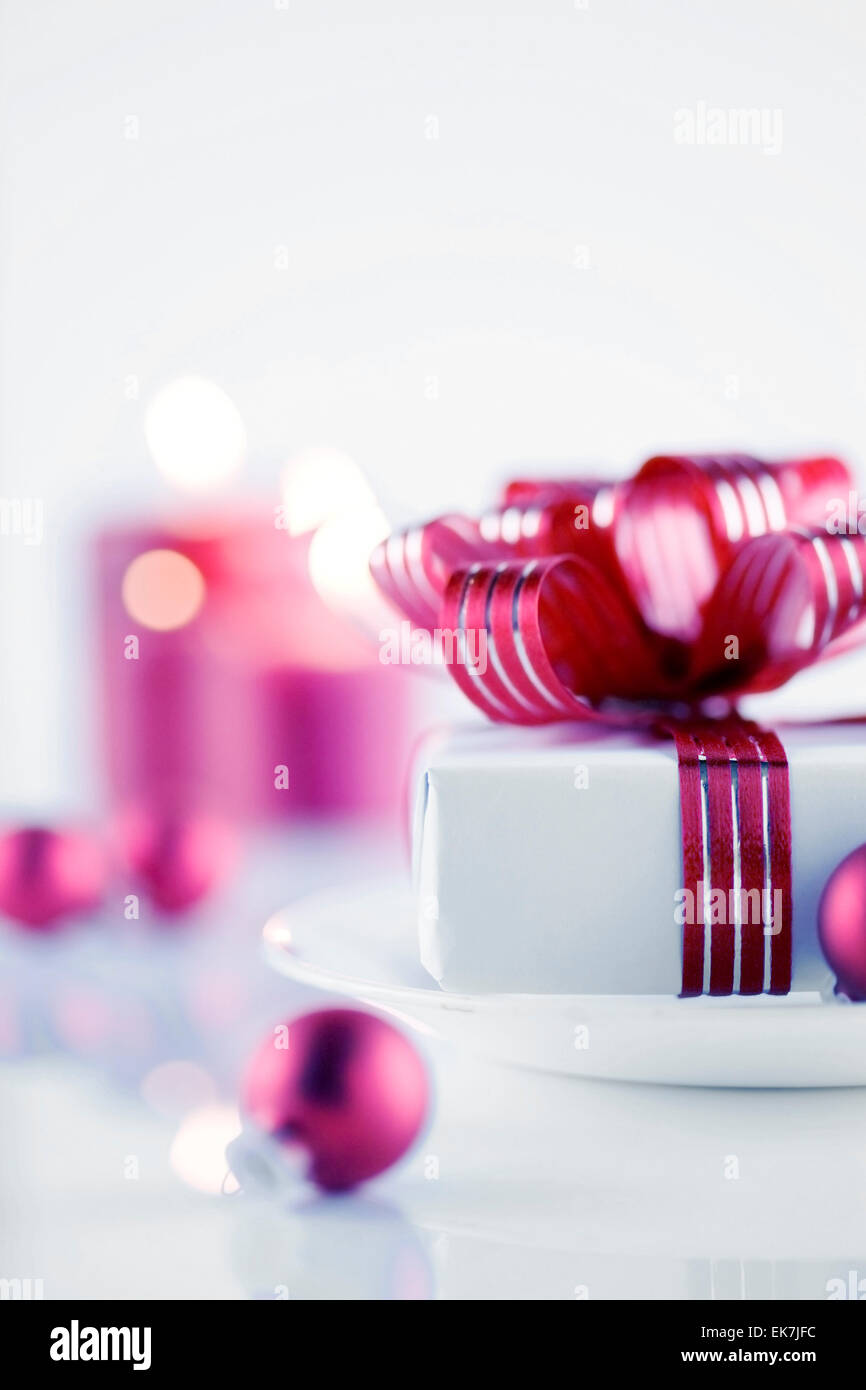 Present as table decoration Stock Photo - Alamy