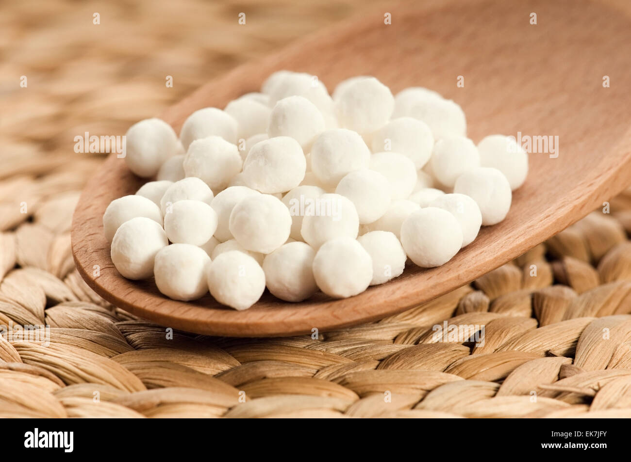 white tapioca pearls Stock Photo - Alamy