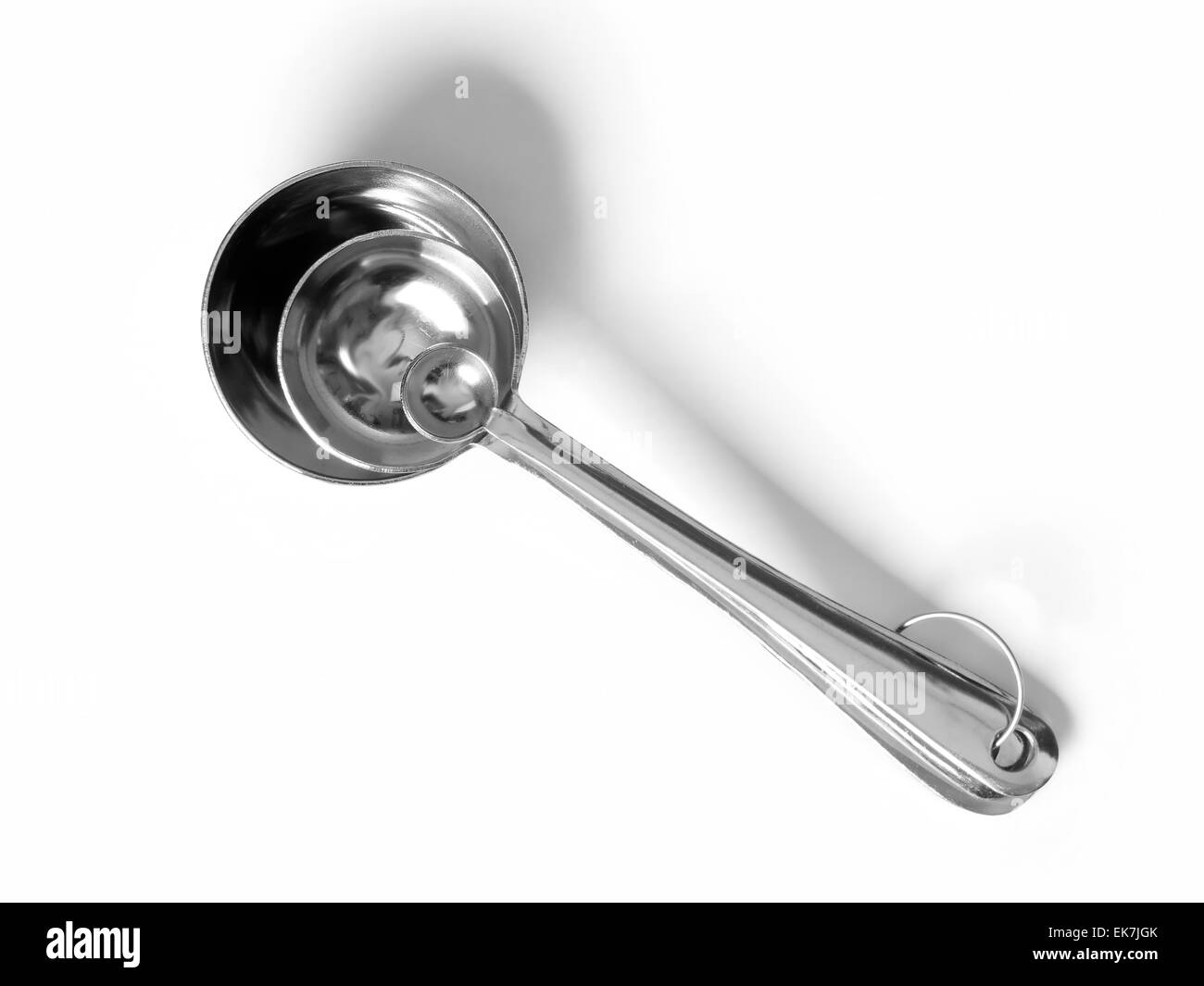 Set measuring spoons Cut Out Stock Images & Pictures - Alamy
