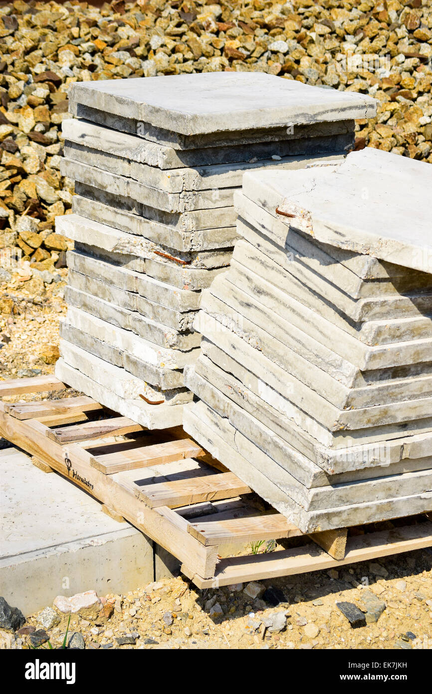 Stack tiles outdoor Stock Photo - Alamy