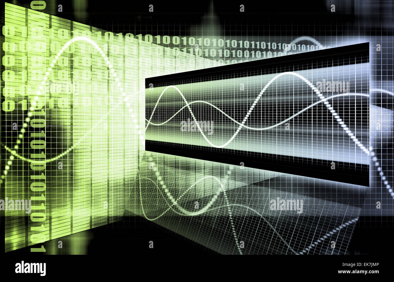 Finance Spreadsheet Tech Graph Stock Photo - Alamy