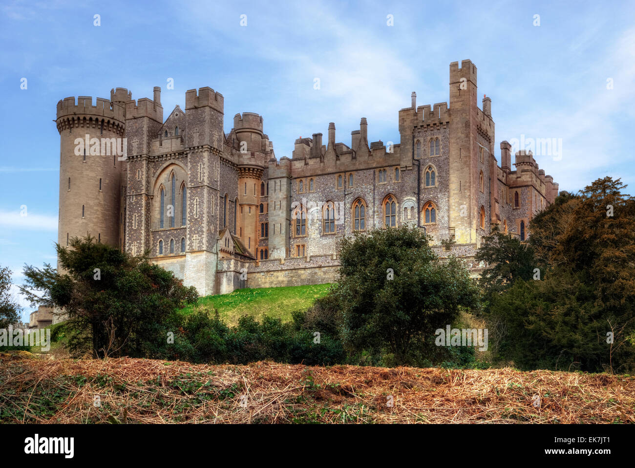 Arundel Castle, Arundel, Sussex, England, United Kingdom Stock Photo ...