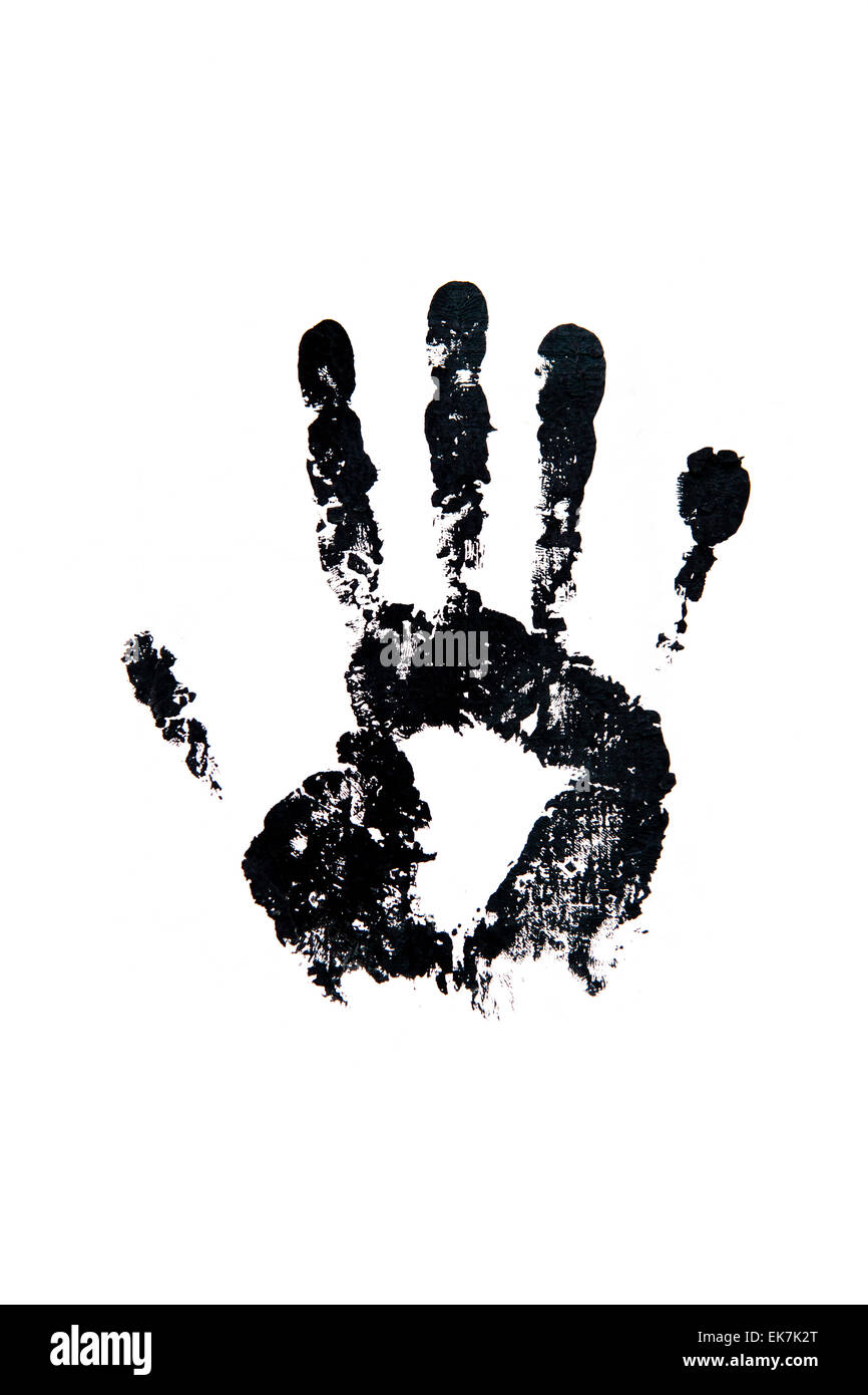 Hand print craft Cut Out Stock Images & Pictures - Alamy