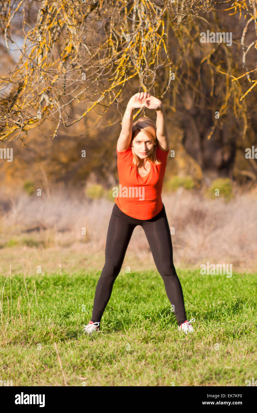 Streching nature hi-res stock photography and images - Alamy