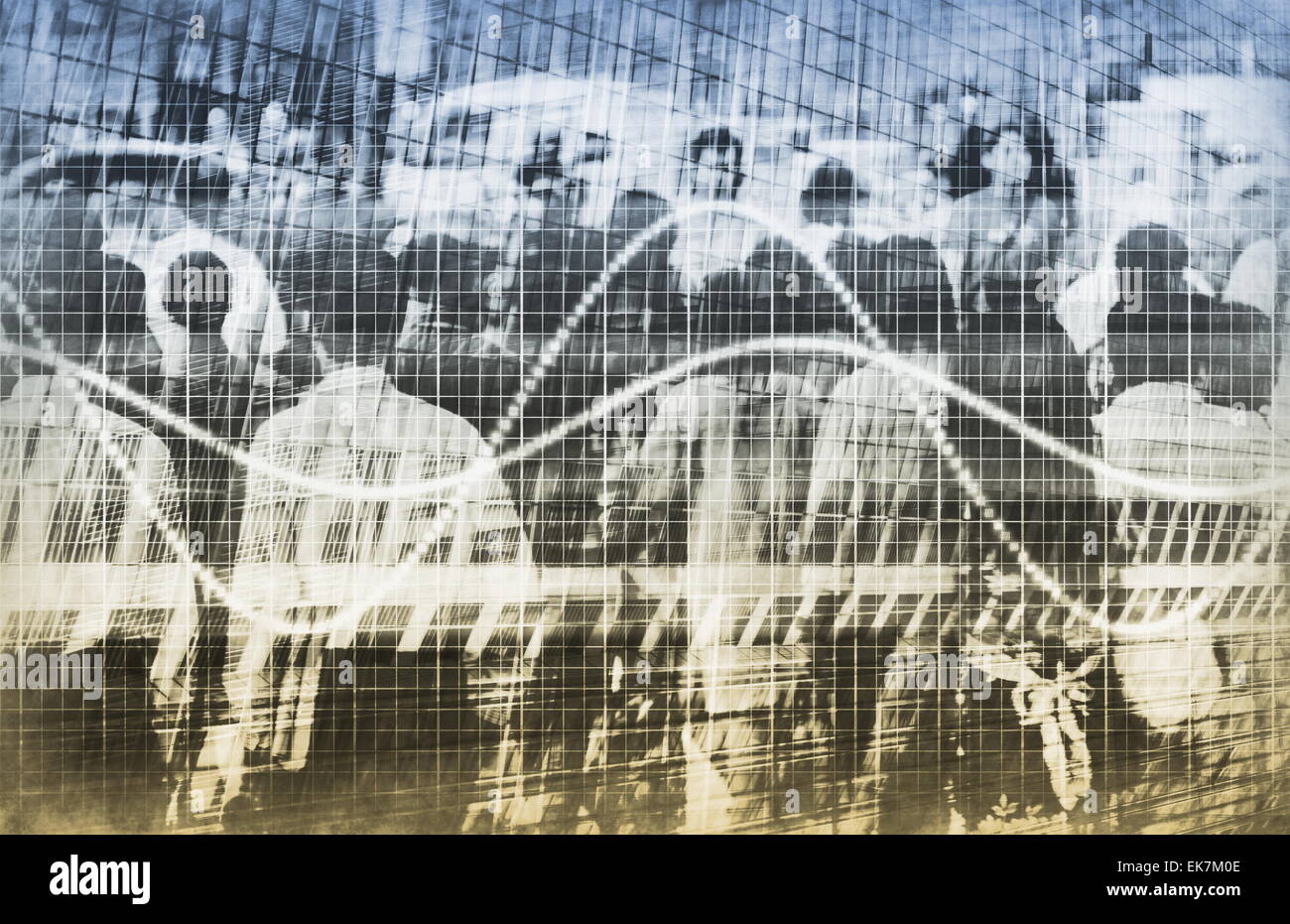 Statistics chart crowd hi-res stock photography and images - Alamy