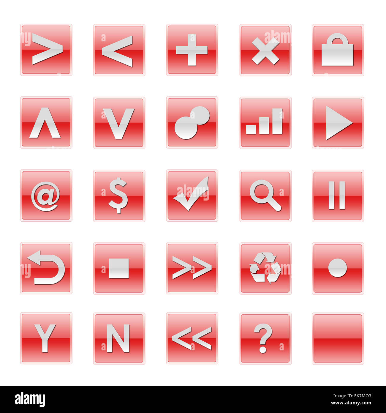 Common symbols and signs hi-res stock photography and images - Alamy