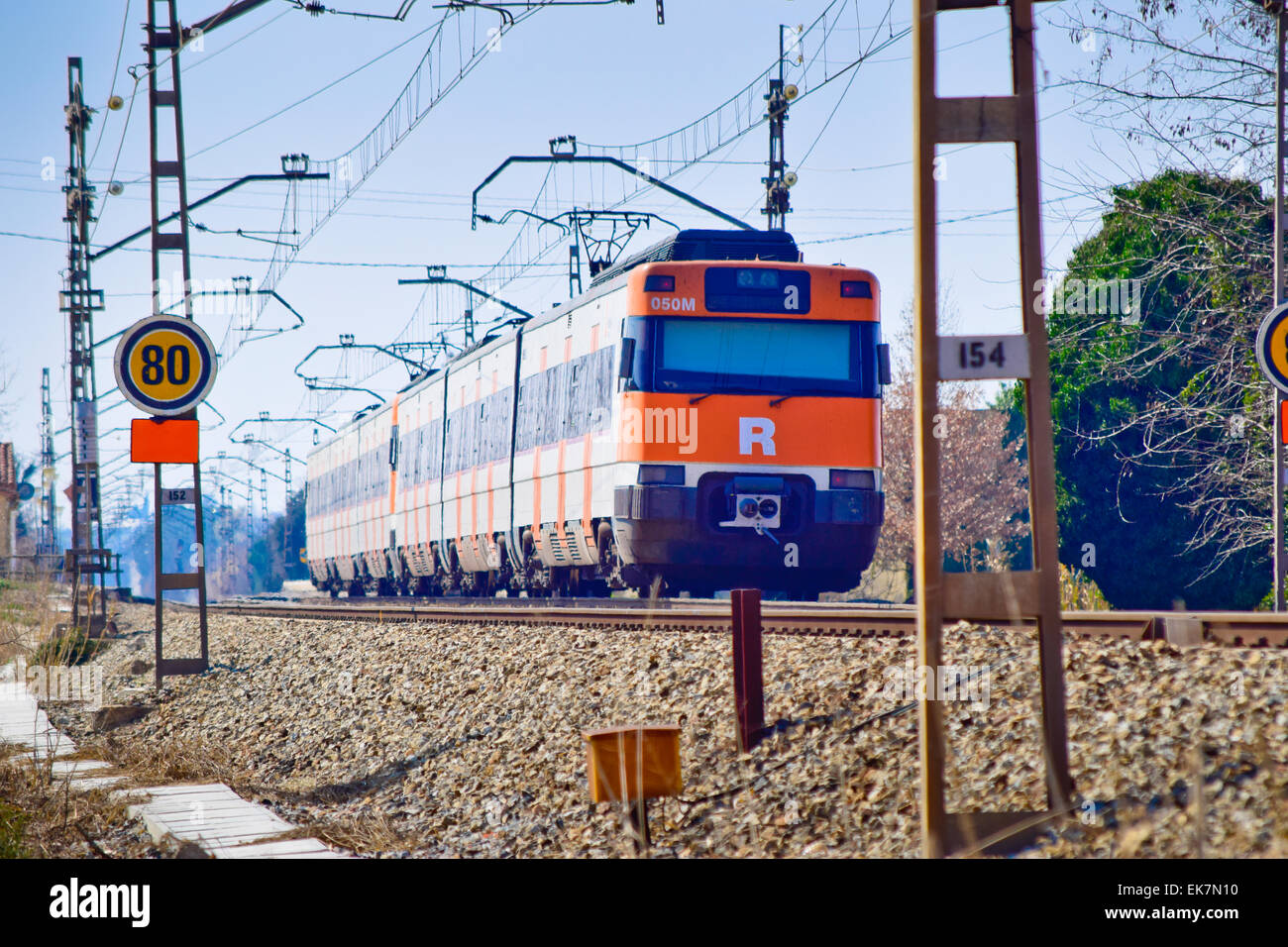 Barcelona province train hi-res stock photography and images - Alamy