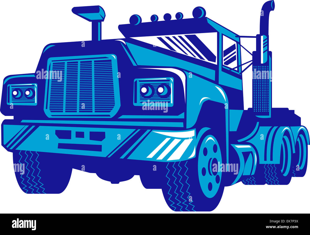 truck container van Stock Photo - Alamy