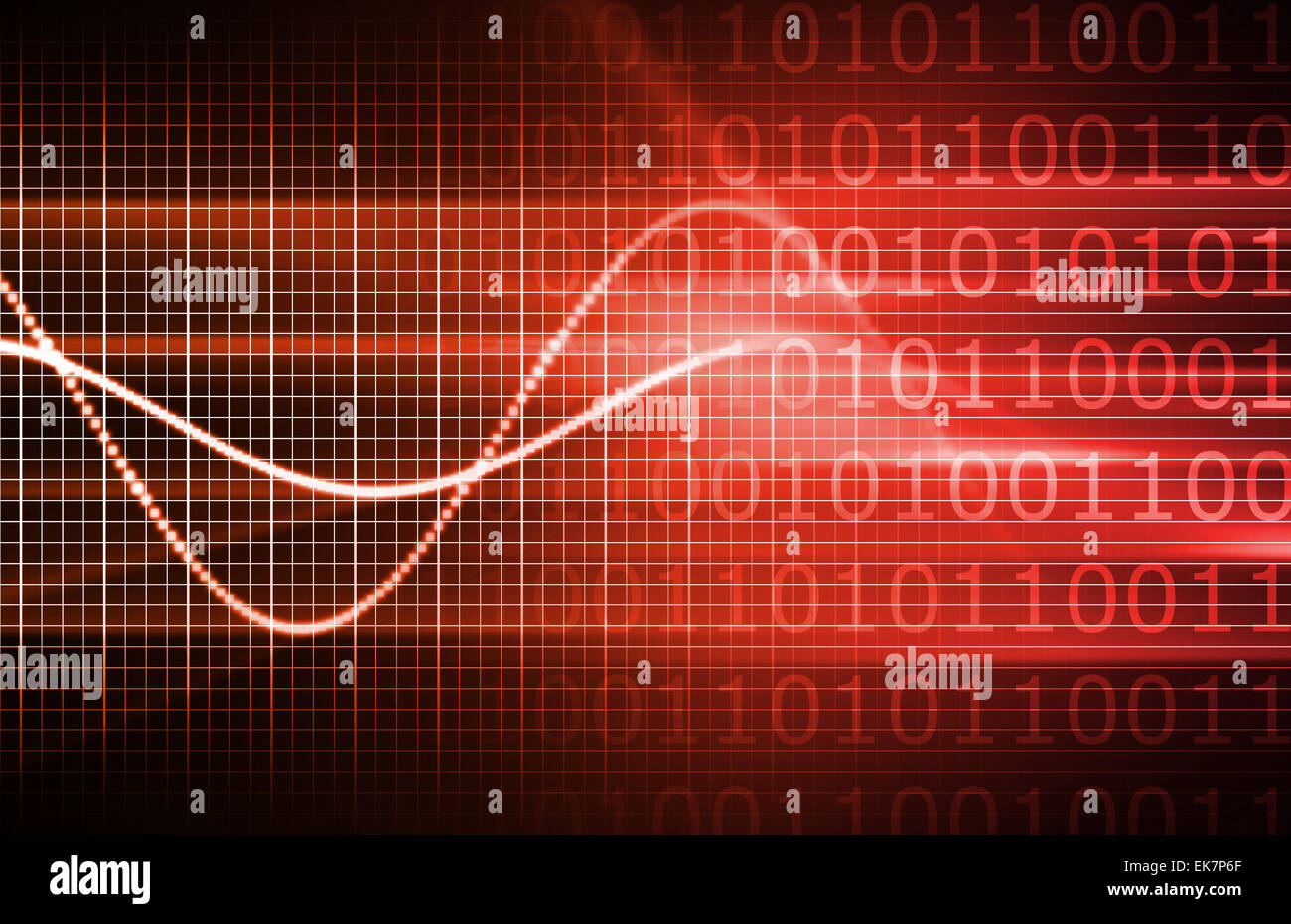 Red Technology Forecast Stock Photo - Alamy