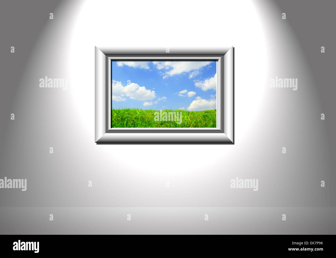 Black landscape picture frame hi-res stock photography and images - Alamy