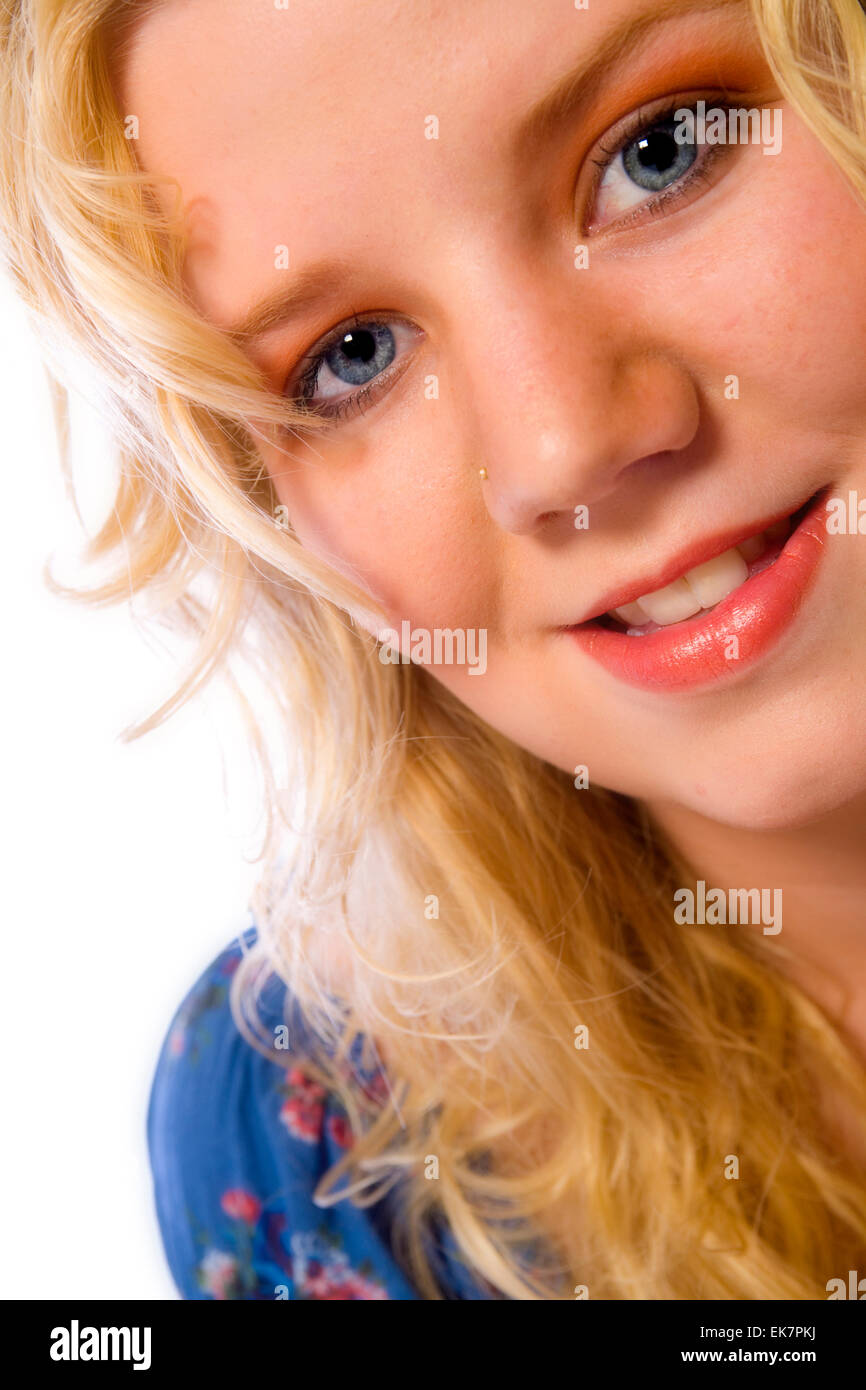 Average blond caucasian hi-res stock photography and images - Alamy