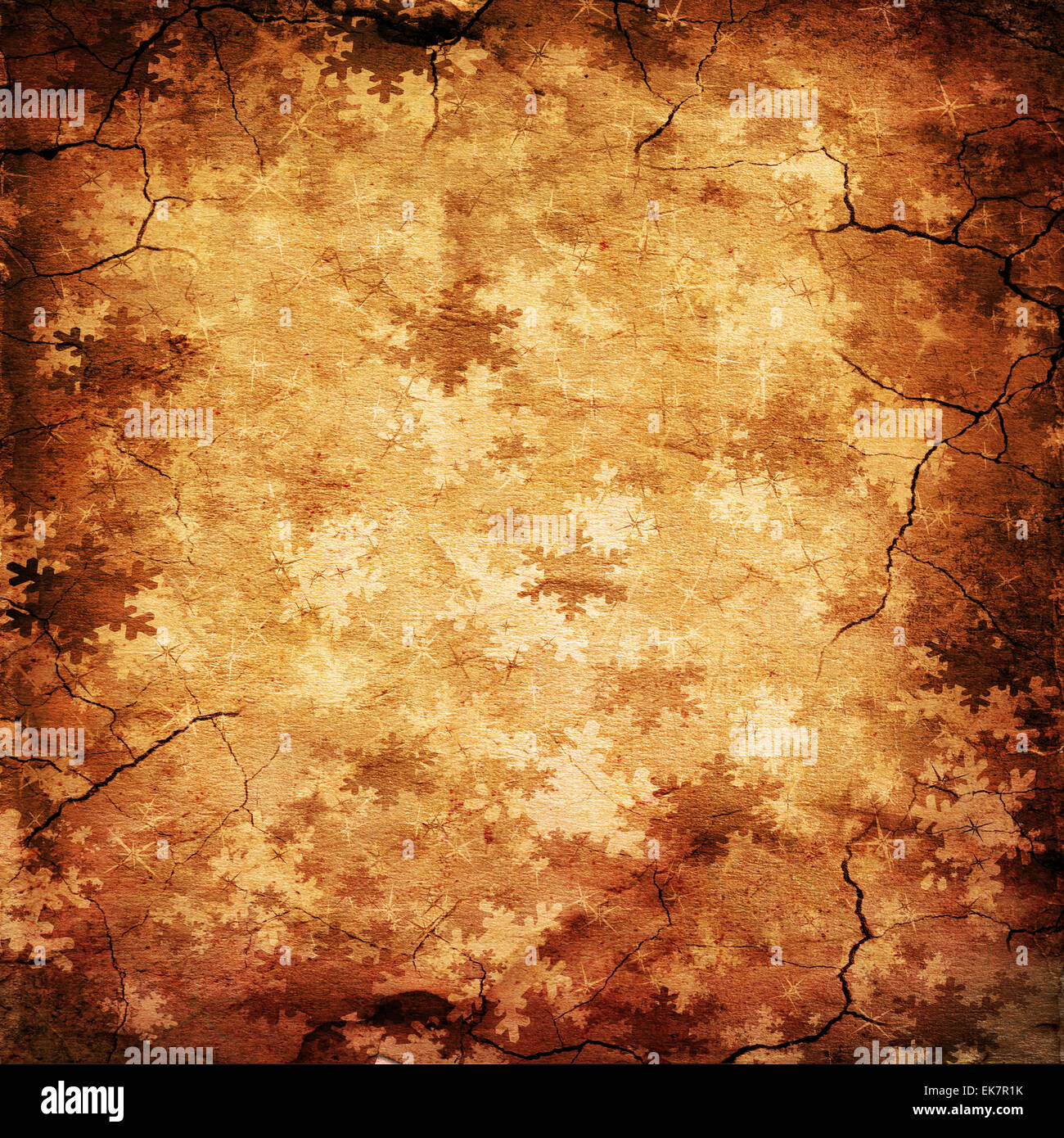 retro snowflake background Stock Photo - Alamy
