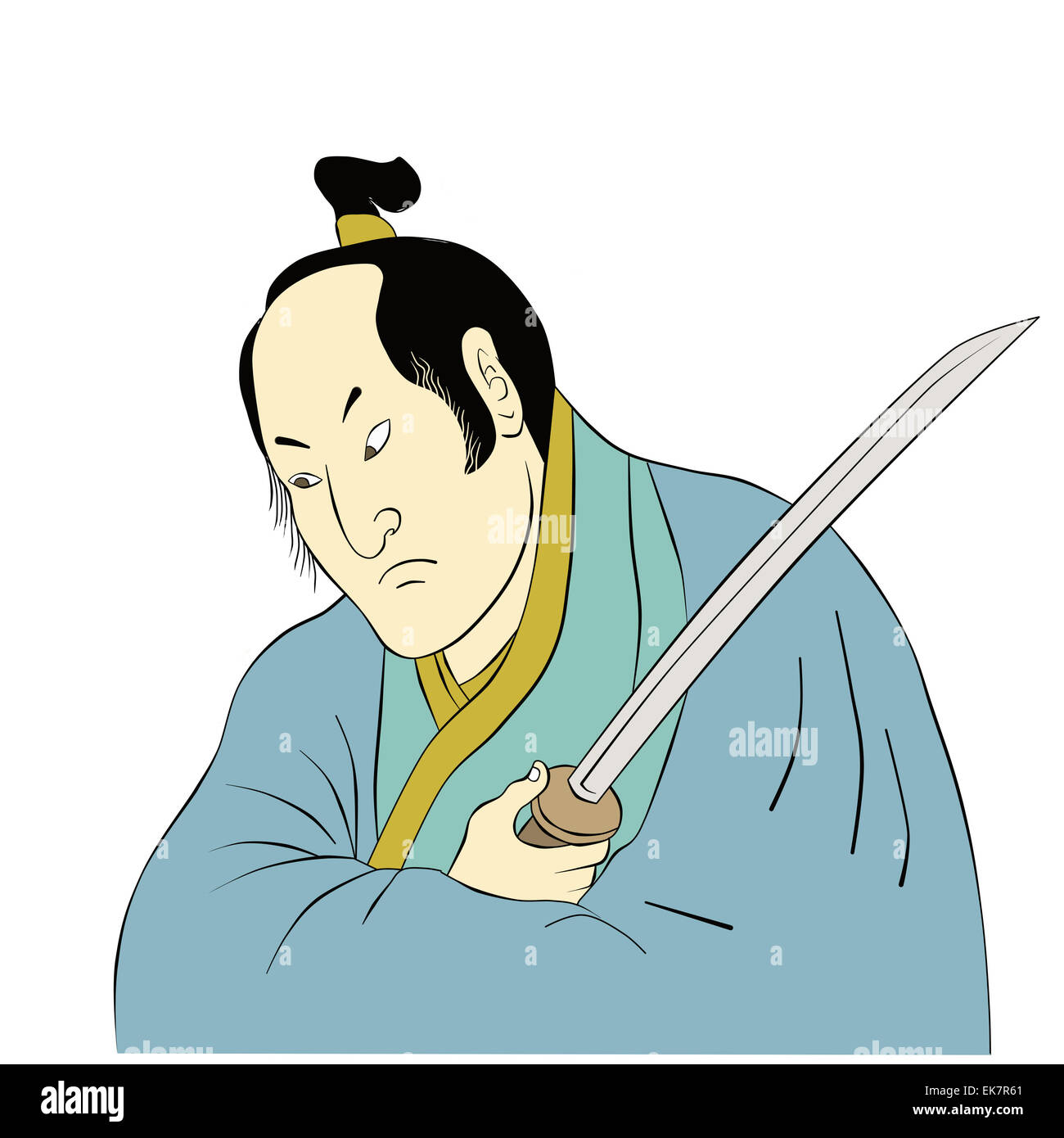 Samurai warrior katana sword fighting hi-res stock photography and ...