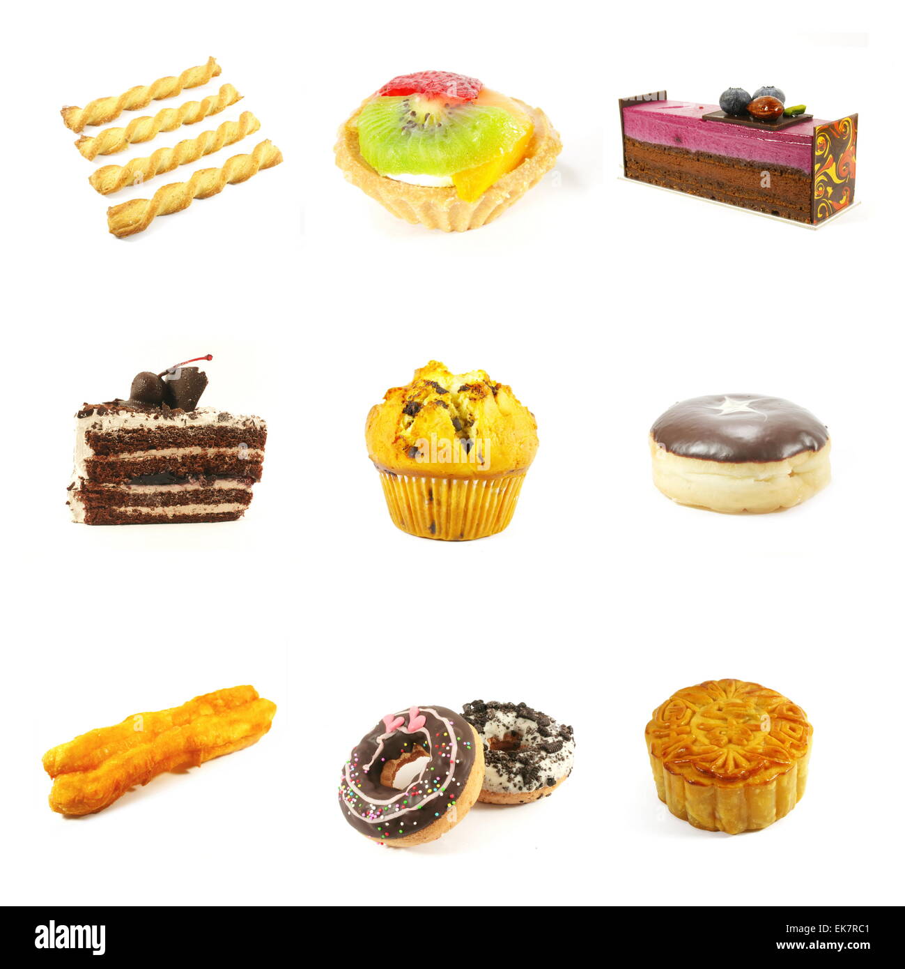 Pastries and Cakes Stock Photo - Alamy