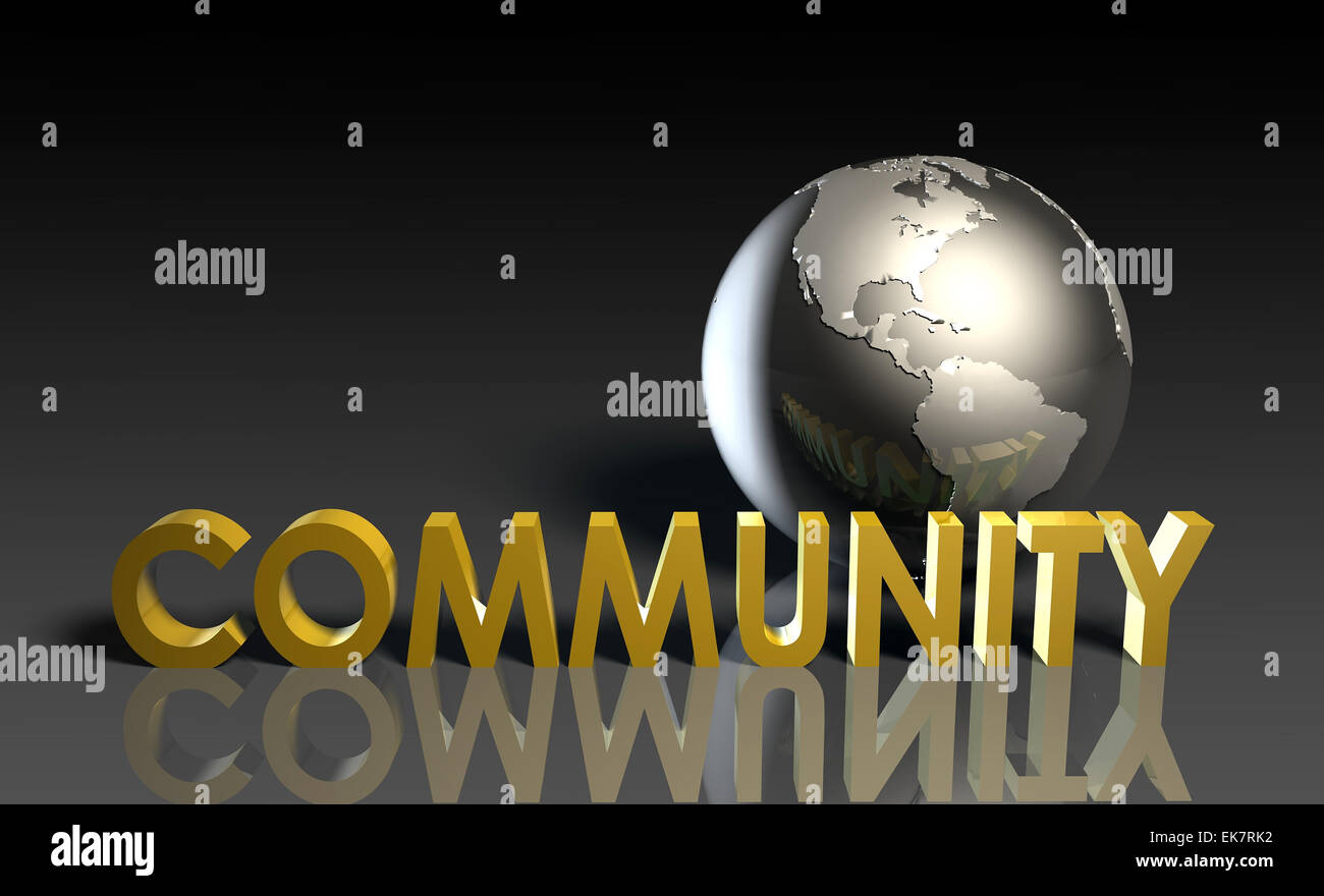 Concept of global communities hi-res stock photography and images - Alamy