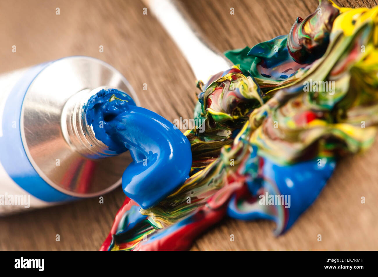 mixing paints. background Stock Photo - Alamy