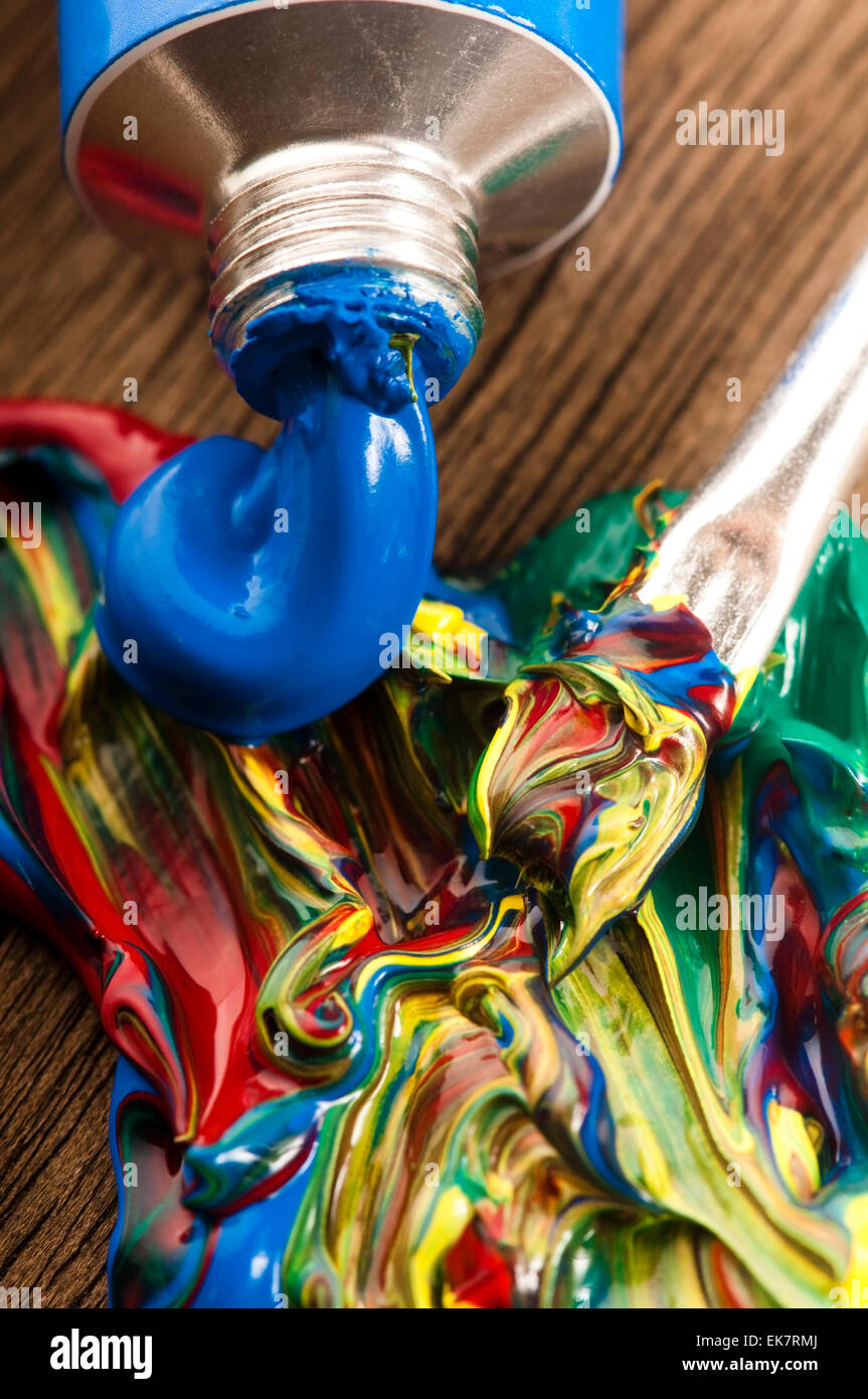 mixing paints. background Stock Photo - Alamy