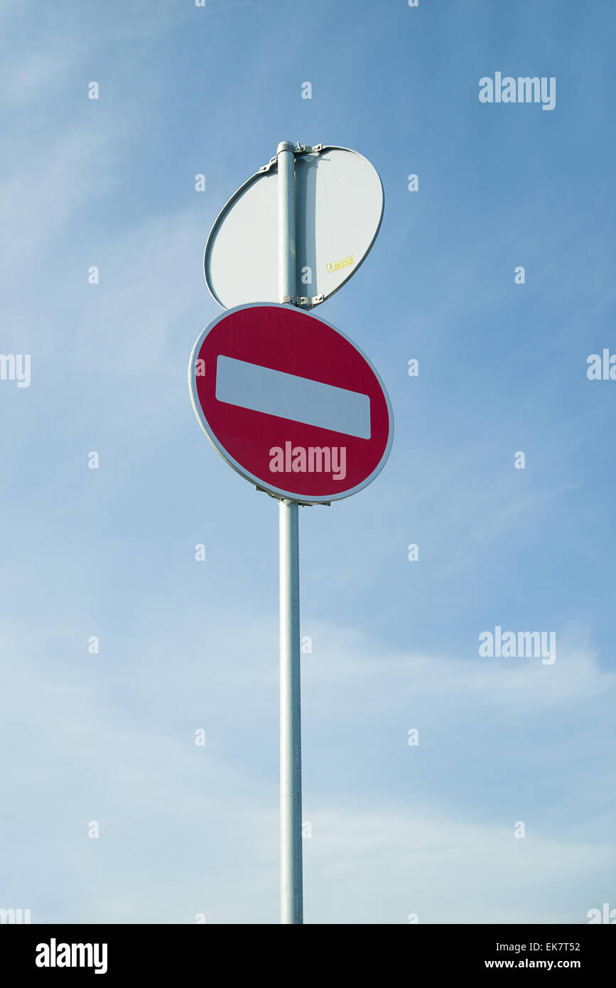 A pole of road signs hi-res stock photography and images - Alamy