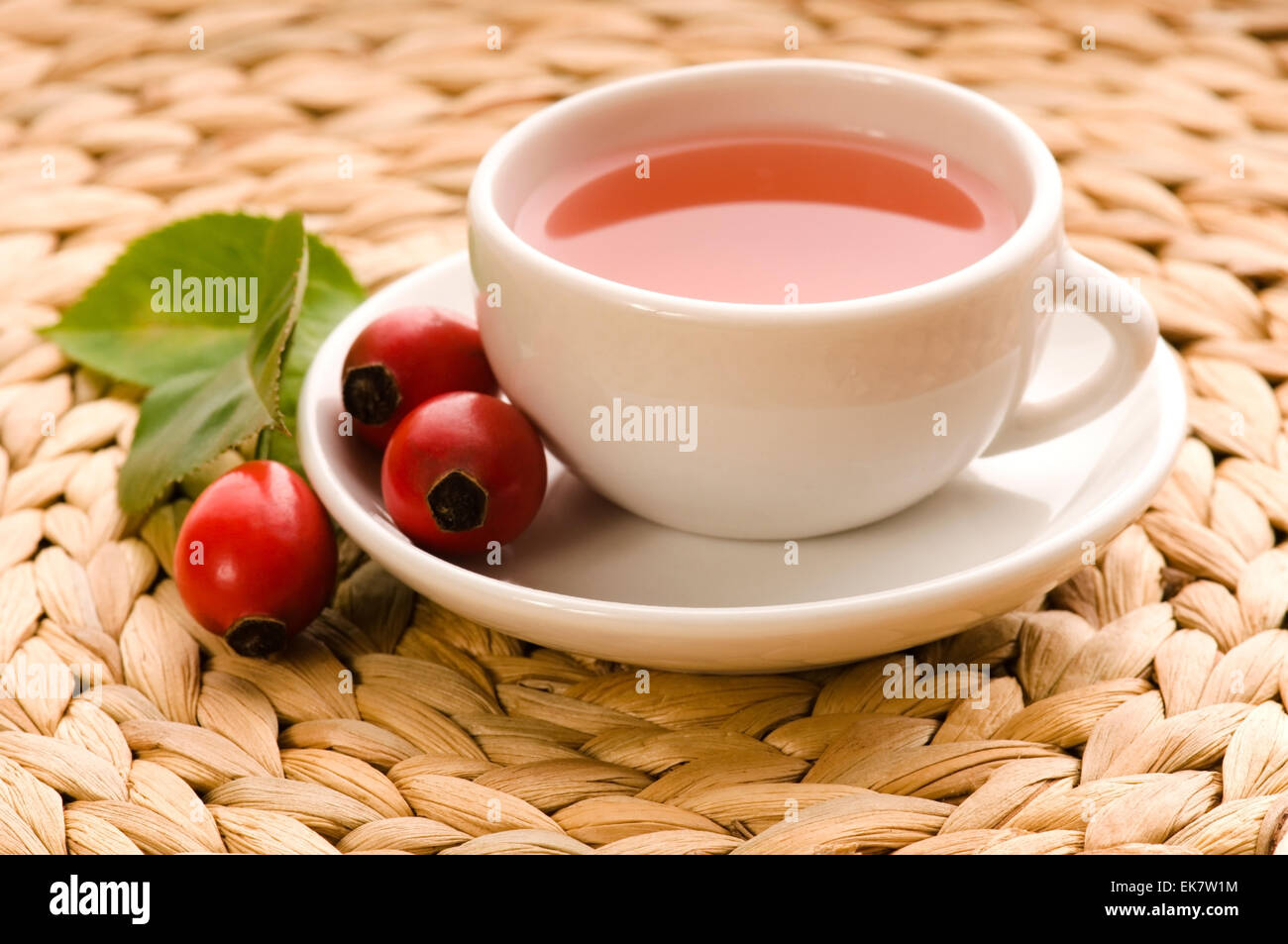 rose hip tea Stock Photo - Alamy
