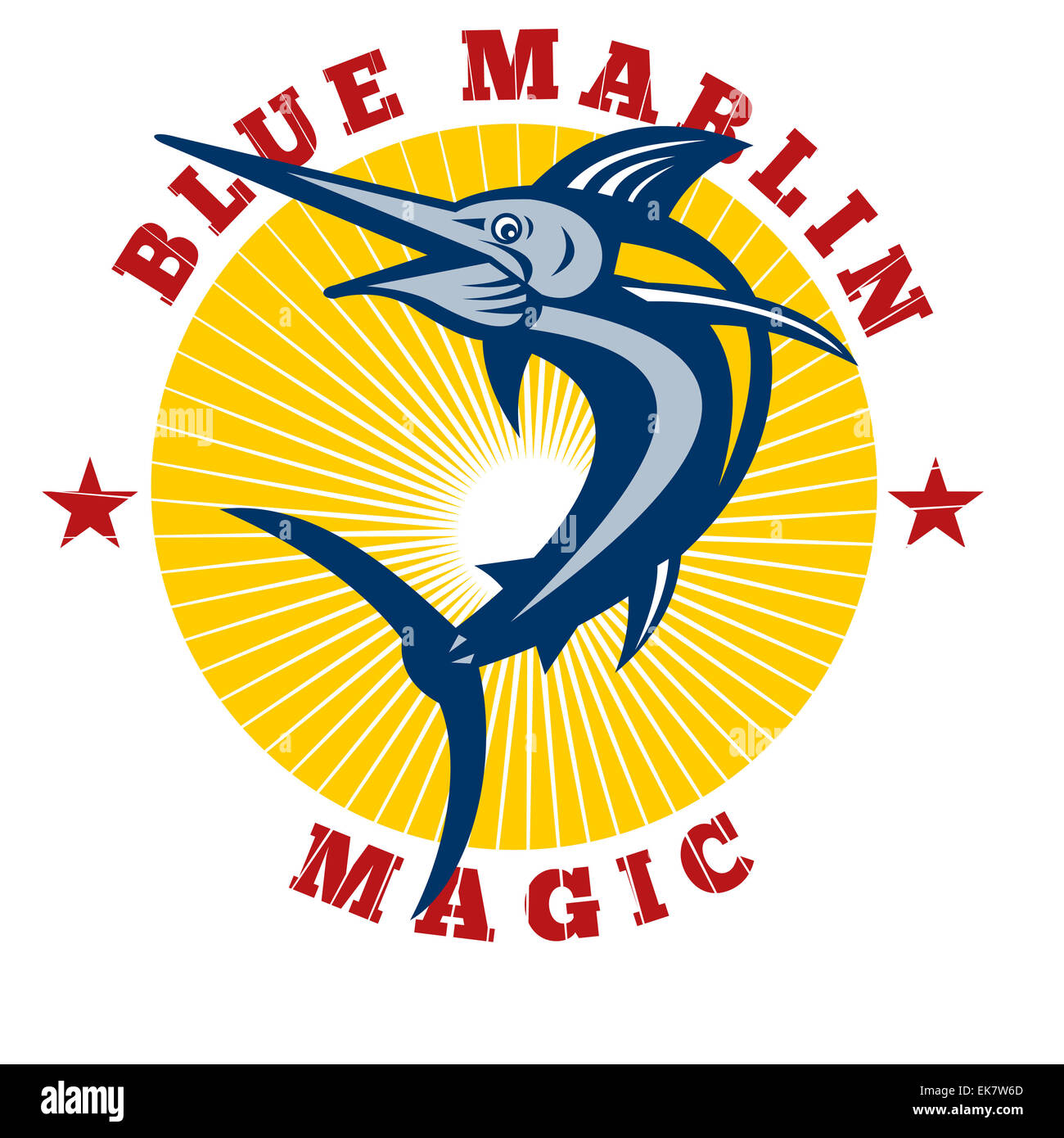 Blue marlin magic Stock Photo - Alamy