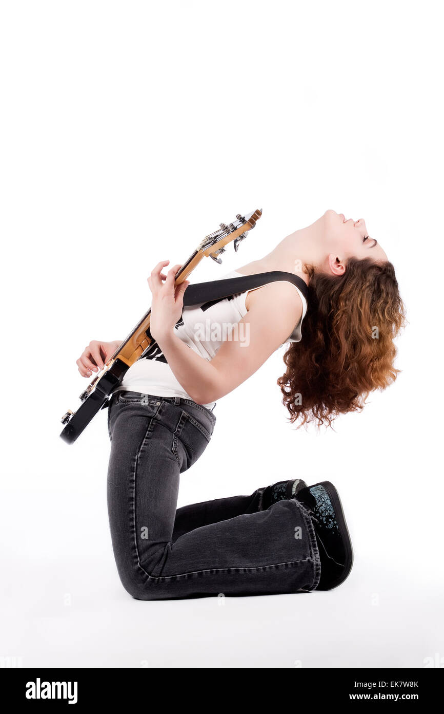 Rocking on profile Stock Photo - Alamy